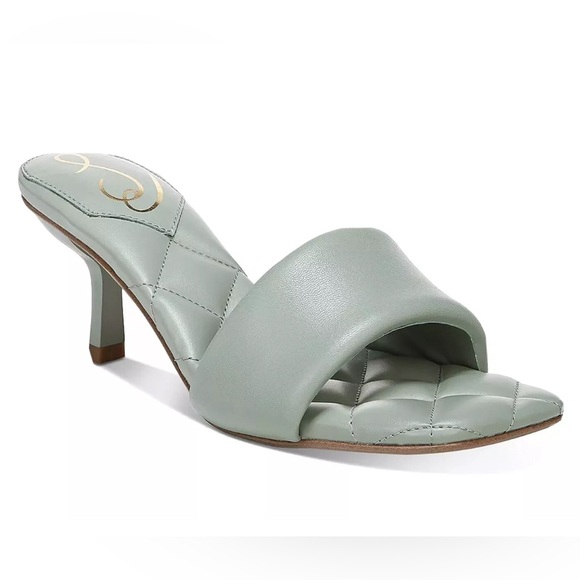 Sam Edelman | Shoes | Sam Edelman Womens Starla Green Heels | Poshmark